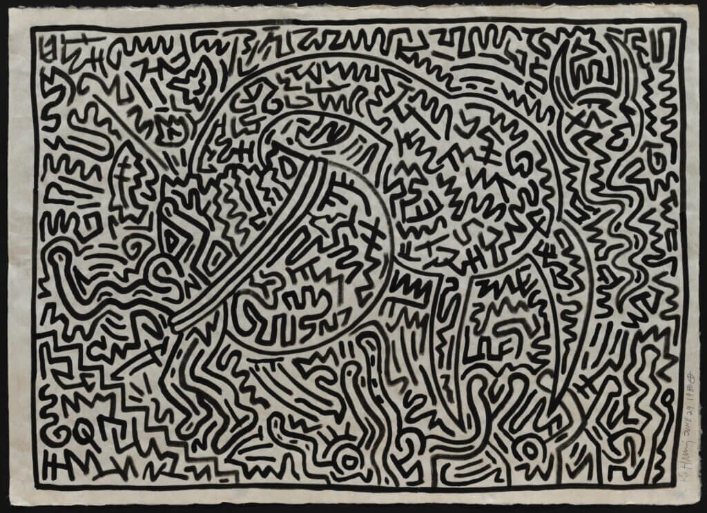 Keith Haring, terug in België op BRAFA • L'Éventail